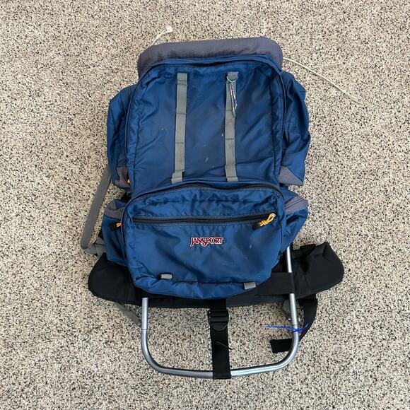 Jansport | Bags | Jansport Scout Aluminum External Frame Lightweight ...